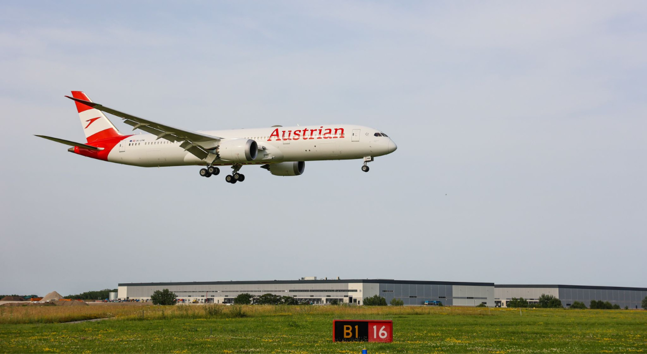 Eerste Boeing 787 in Austrian Airlines-kleuren | Luchtvaartnieuws