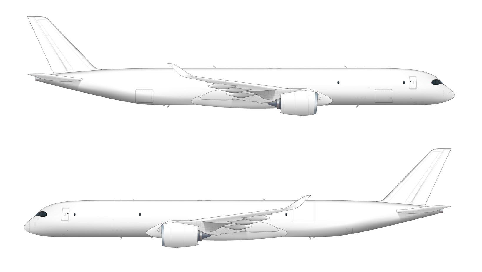 Airbus vraagt publiek om kleurenschema voor eerste A350 Freighter te ...