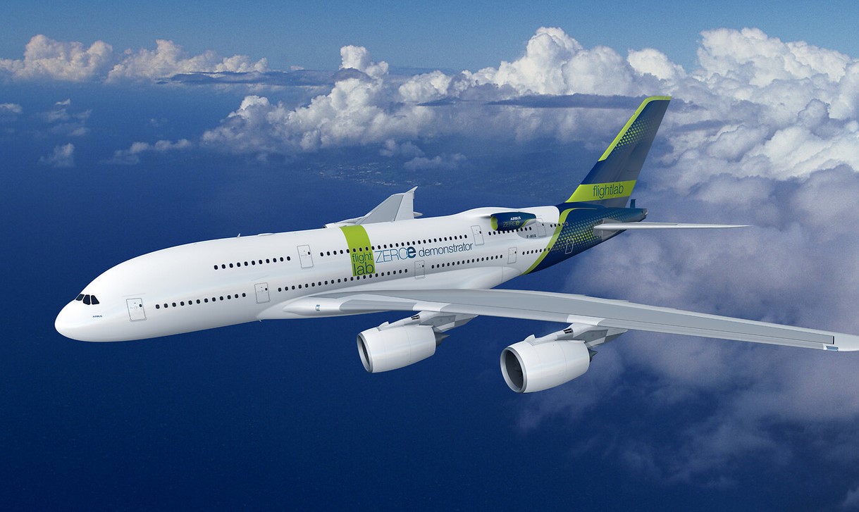 Airbus gaat A380 gebruiken om waterstoftechnologie te testen ...