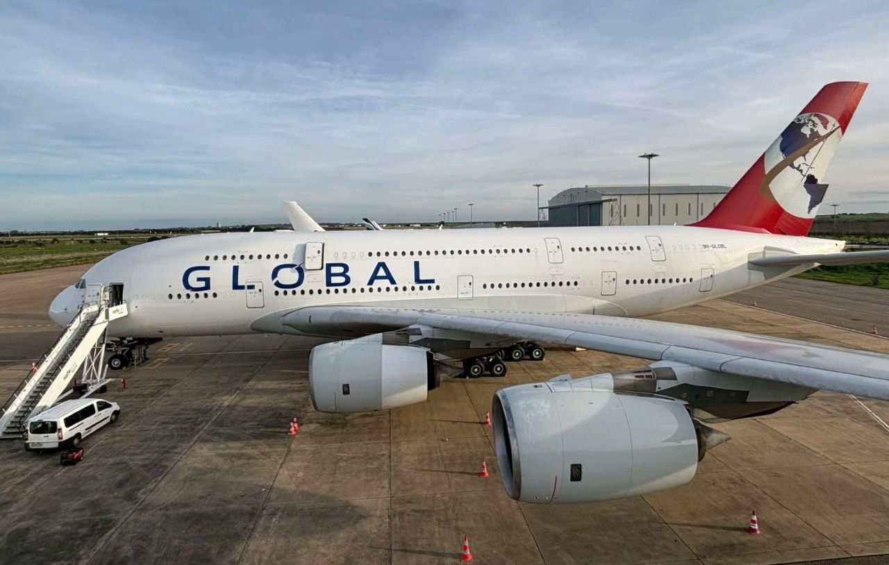 Eerste A380 voor Global Airlines nu volledig van China Southern-kleuren ...