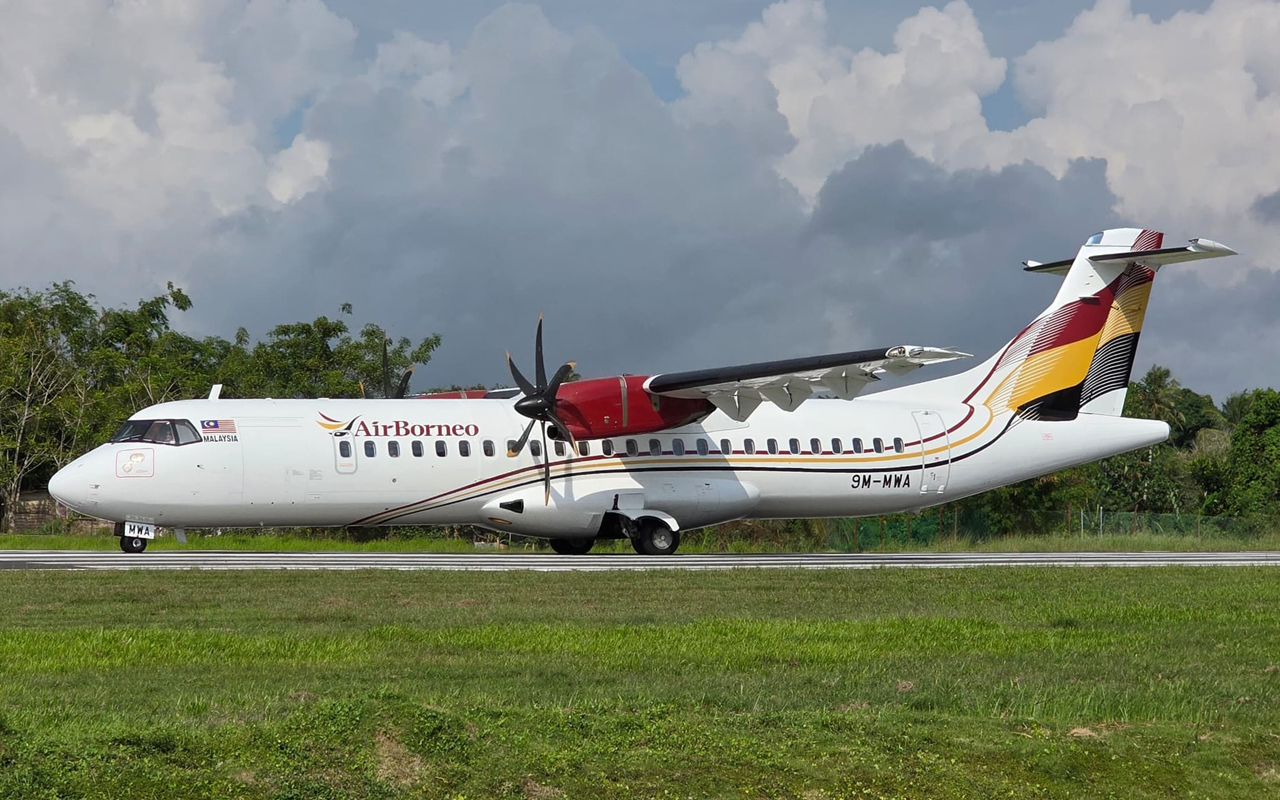 Air Borneo neemt afscheid van geërfde vloot ATR-vliegtuigen ...