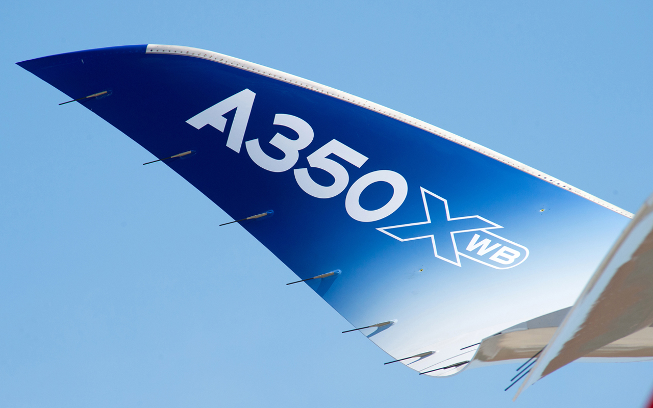 Airbus introduceert nieuwe winglets voor A350 | Luchtvaartnieuws