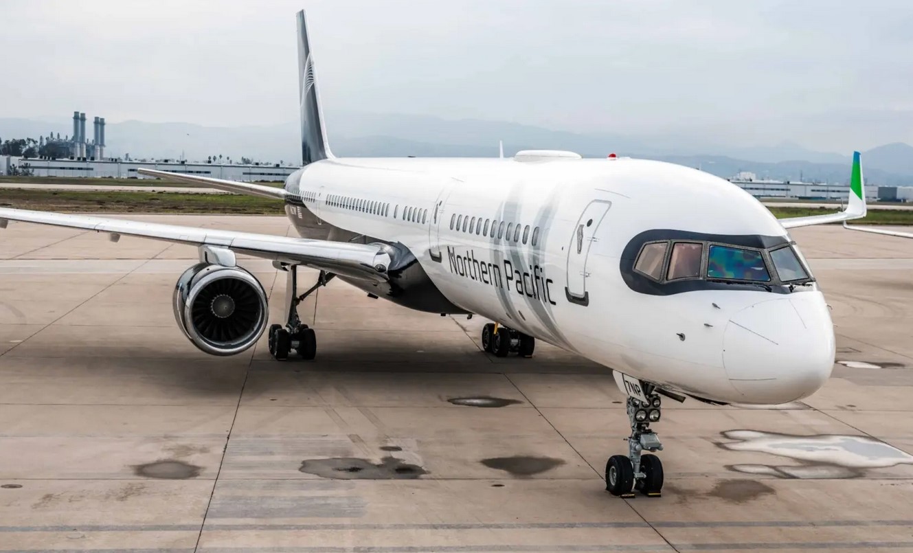 Nieuwe Boeing 757-maatschappij Northern Pacific vrijdag van start ...