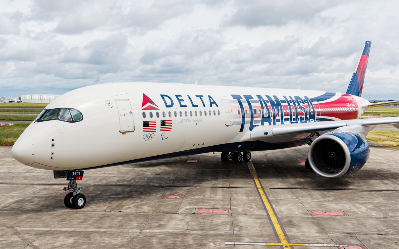 Delta Air Lines vanaf nu met Olympische Airbus A350 de wereld over ...