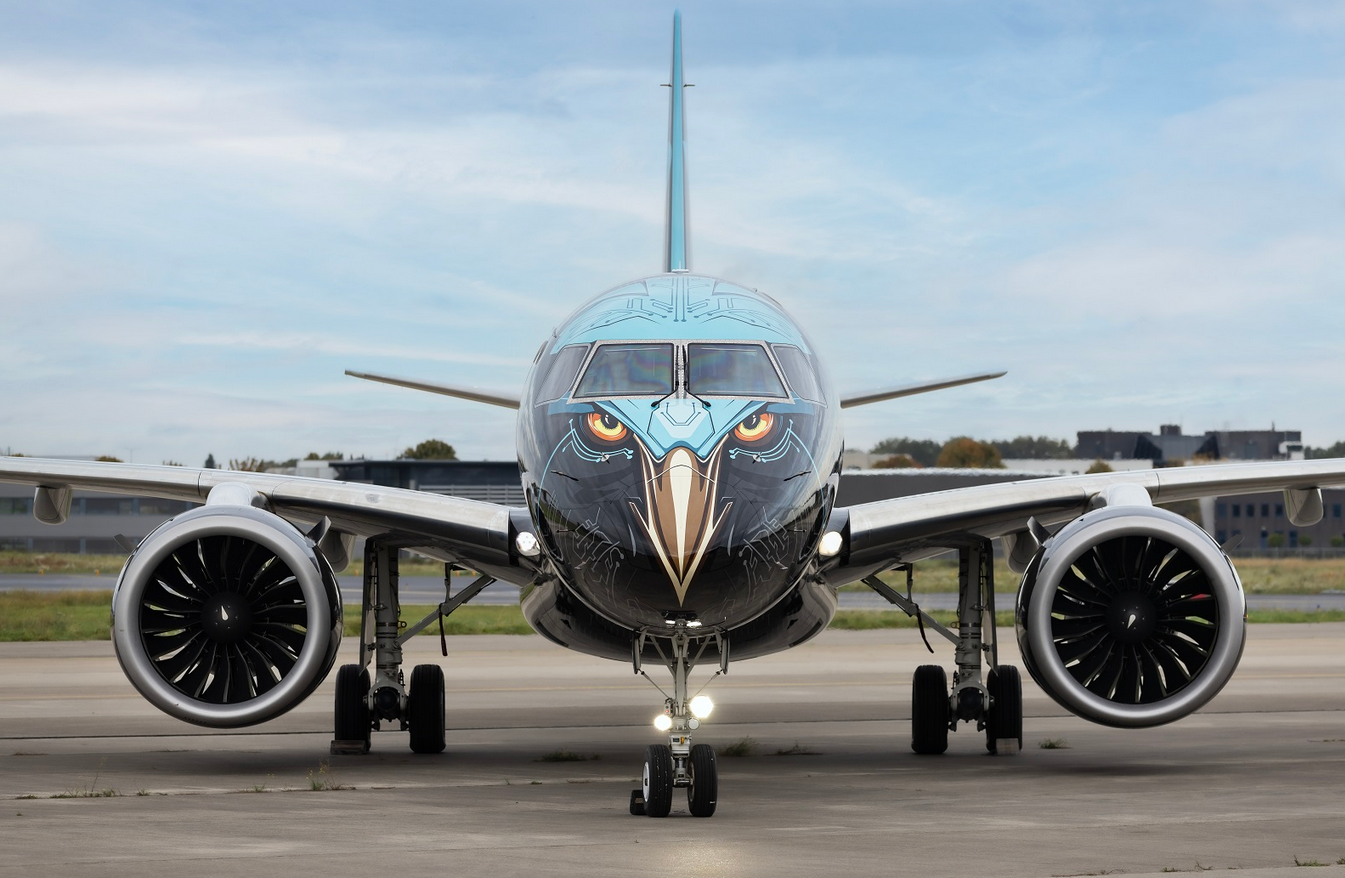 Limburgers voorzien Embraer E195-E2 van arendskop | Luchtvaartnieuws