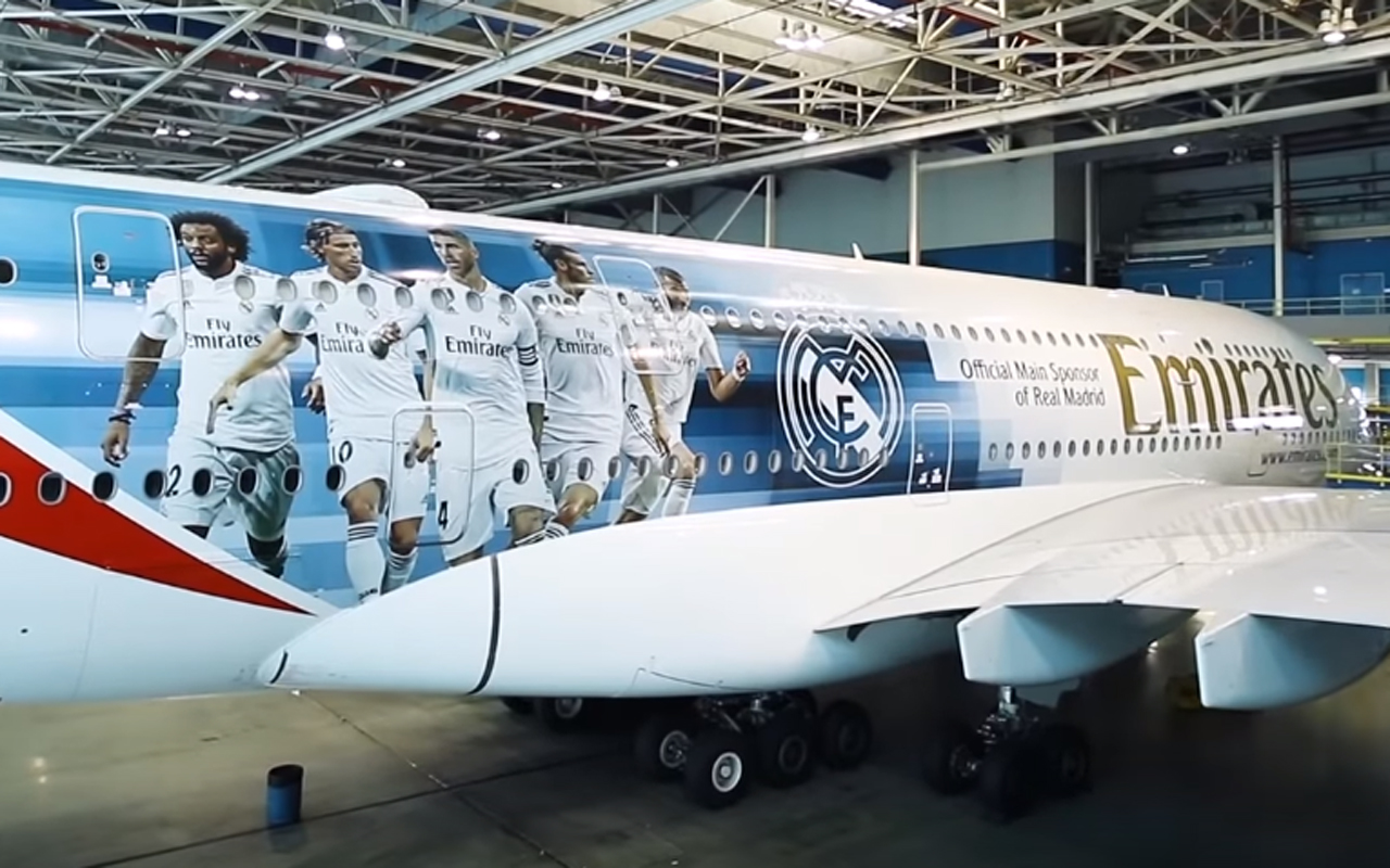 Emirates versiert A380 met wereldsterren Real Madrid | Luchtvaartnieuws