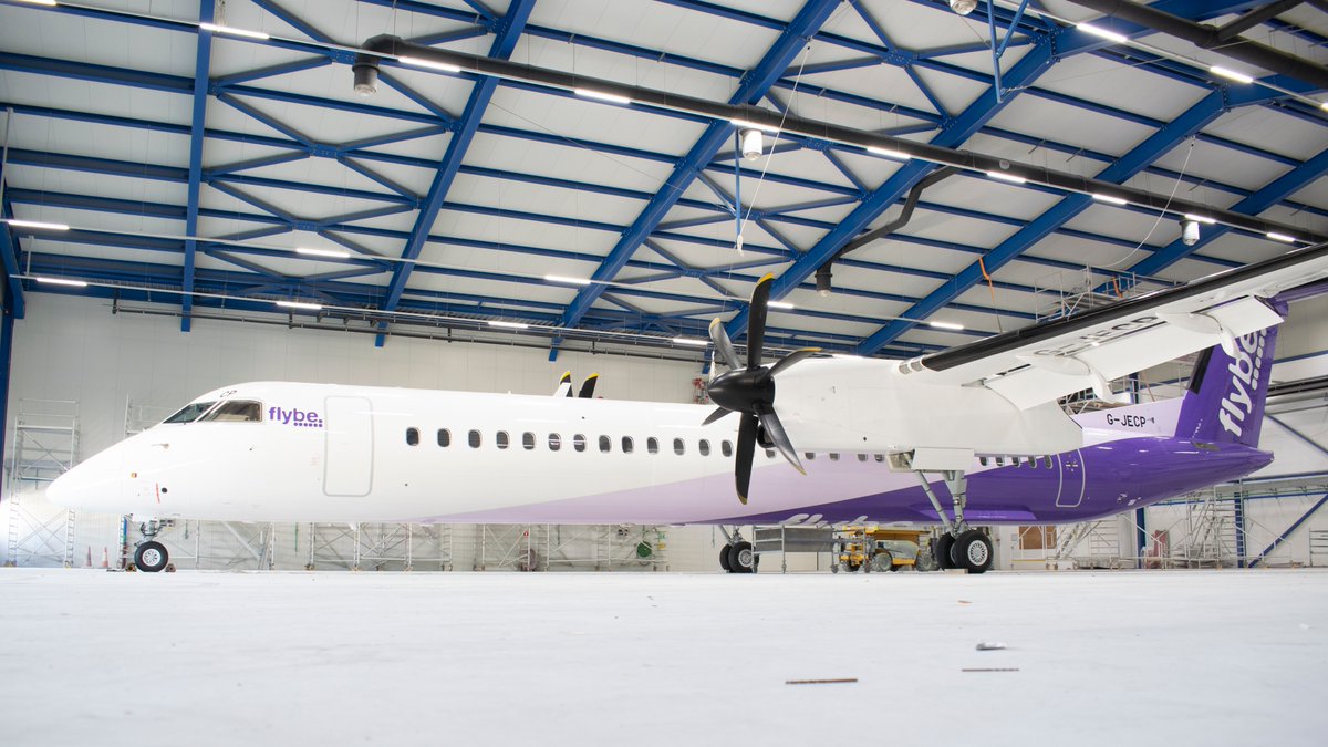 FlyBe introduceert nieuwe livery en vliegt vaker naar Antwerpen ...
