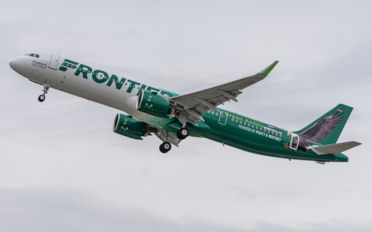 Amerikaanse prijsvechter Frontier Airlines haalt eerste Airbus A321neo ...