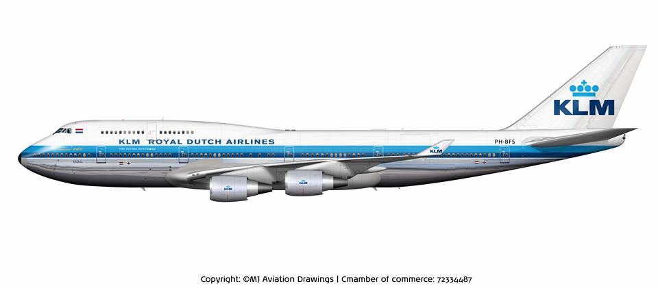 Komt er een speciale livery voor het afscheid van KLM's Boeing 747's ...
