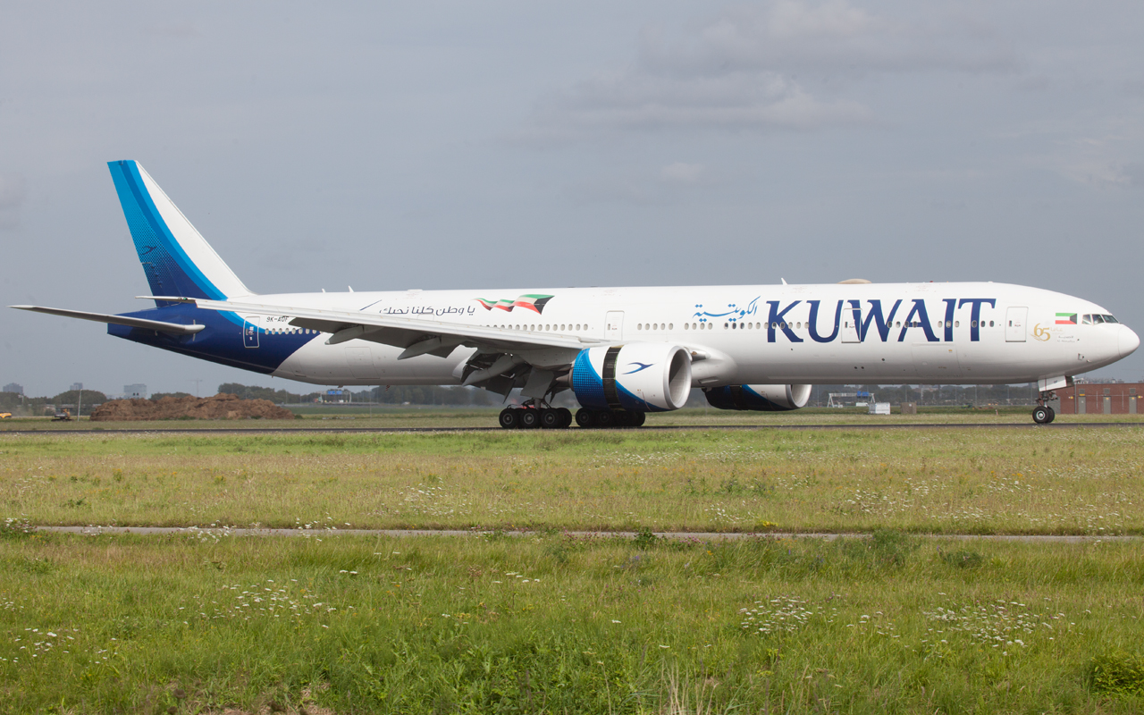 Kuwait Airways tijdelijk weer met Boeing 777-300ER’s naar Schiphol ...