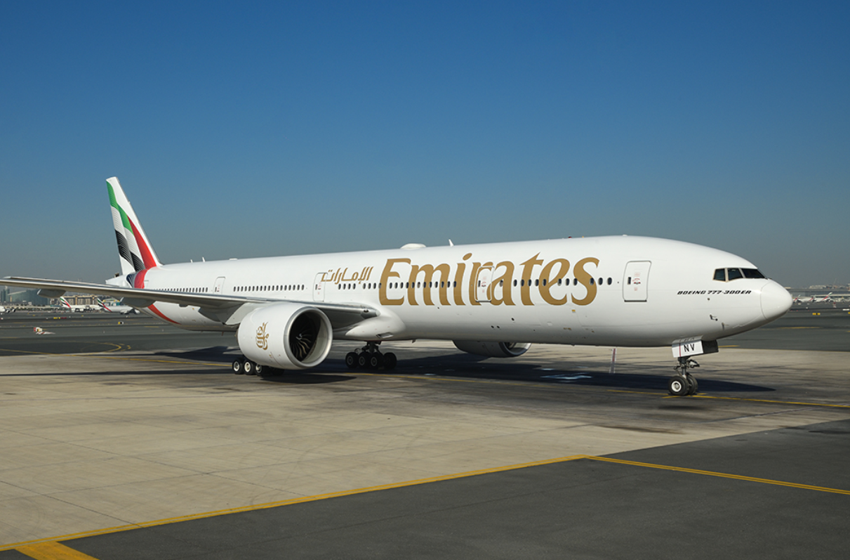 Emirates geeft Schiphol de primeur met eerste 777 in nieuw ...
