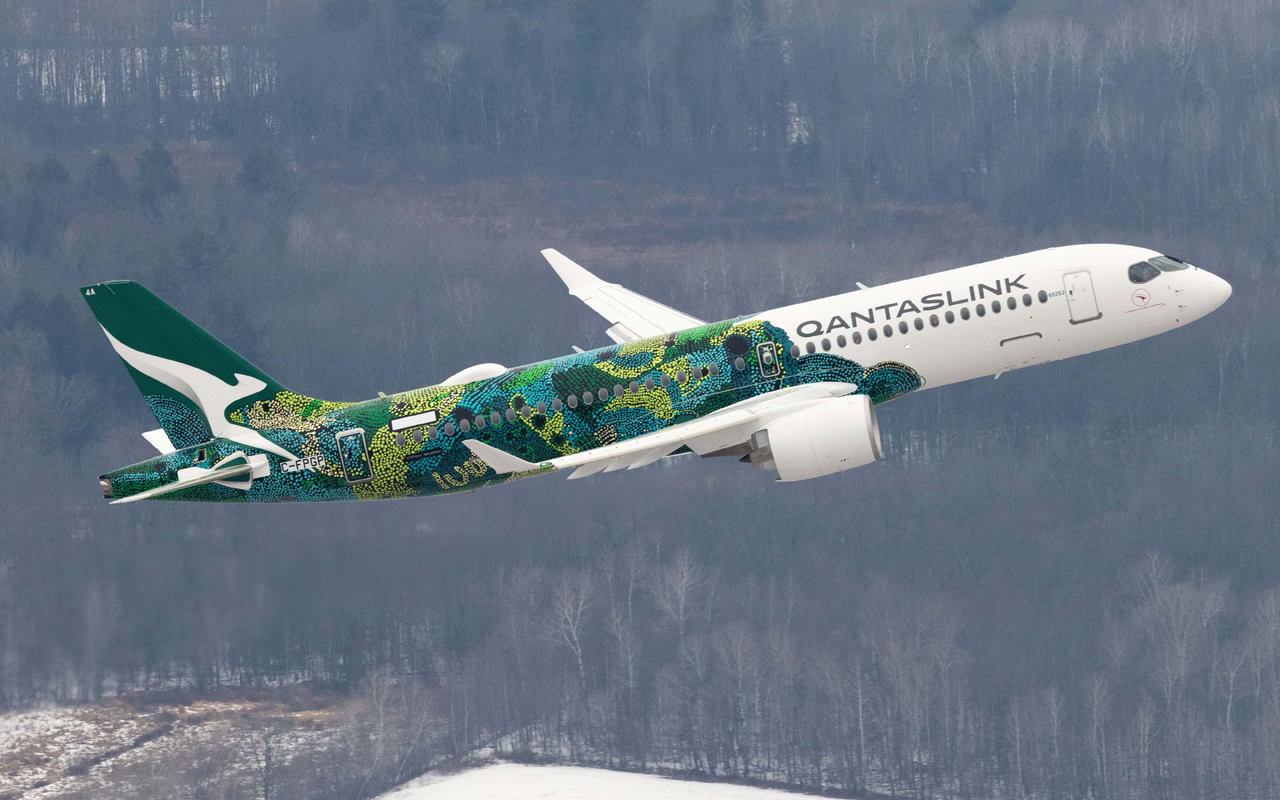 Qantas komende winter met Airbus A220 naar Singapore | Luchtvaartnieuws