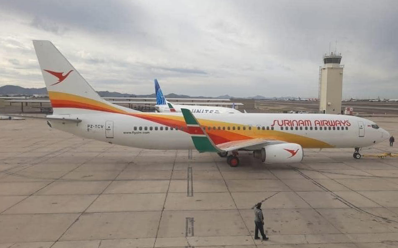 Surinam Airways heeft weer een eigen vliegtuig én een nieuw ...