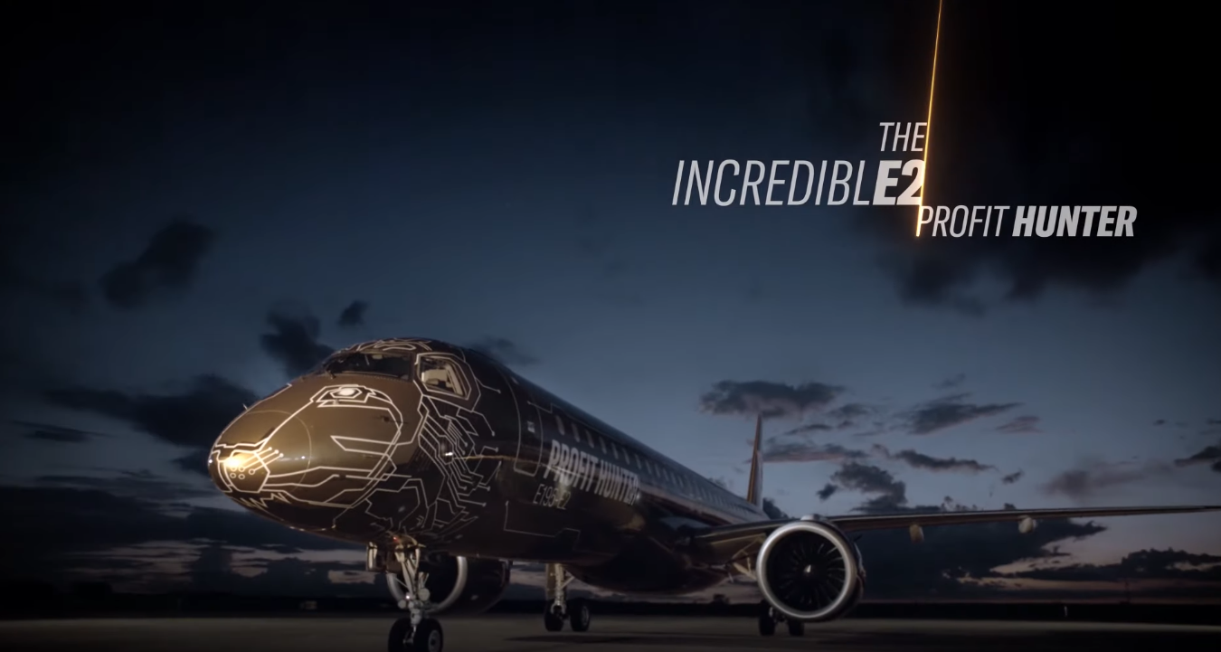 Embraer onthult E195-E2 'Tech Lion' | Luchtvaartnieuws