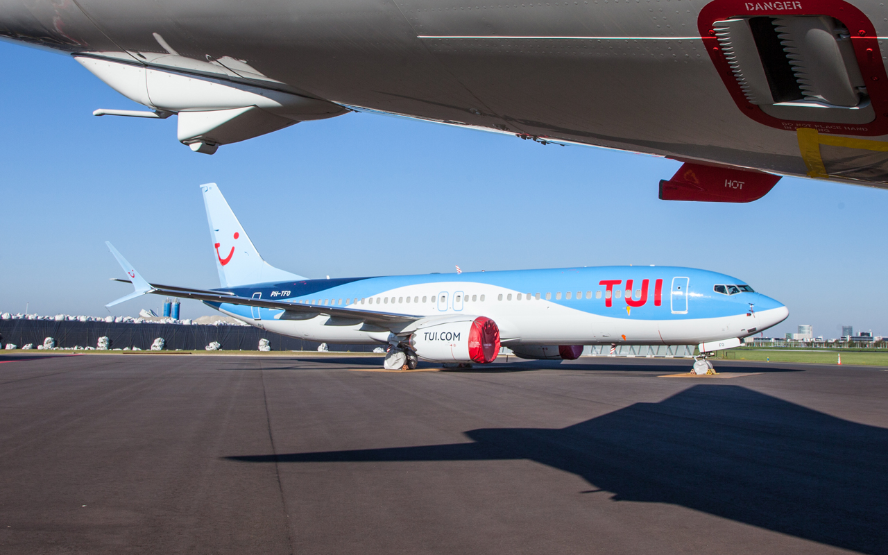 TUI fly maakt opnieuw testvlucht met Boeing 737 MAX vanaf Schiphol ...