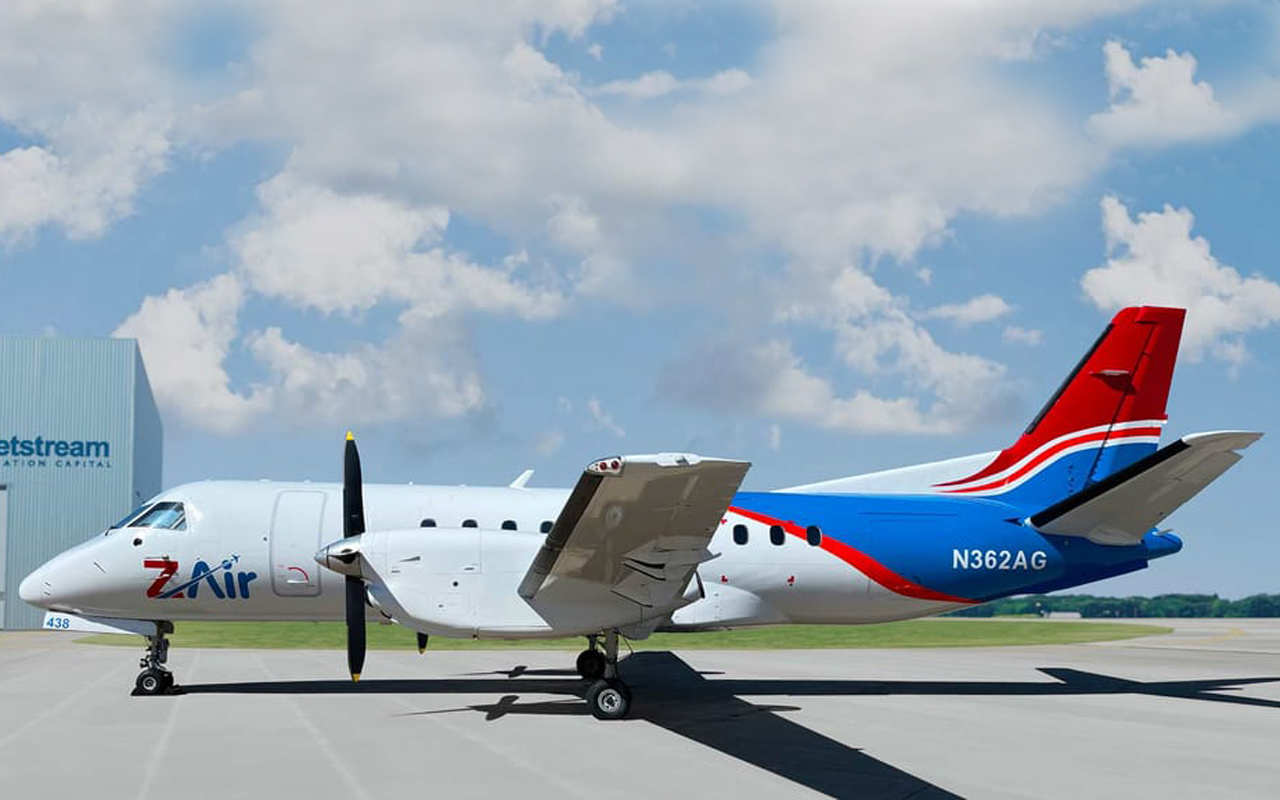 Jetstream Aviation Capital overhandigt vierde Saab 340 aan Z Air ...