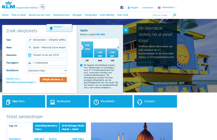 KLM-site geeft 'slimme antwoorden' op vragen | Luchtvaartnieuws