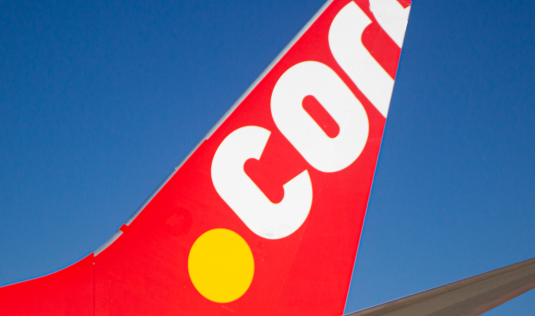 In beeld: zo ziet het nieuwe Corendon-kleurenschema er in het echt uit ...