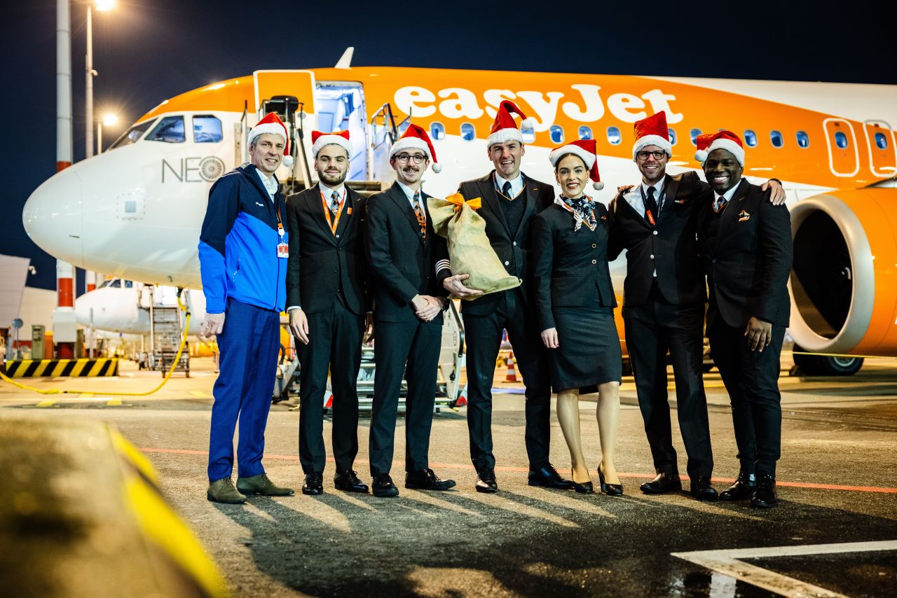 Eerste easyJet-vlucht van Schiphol naar Lapland vertrokken ...