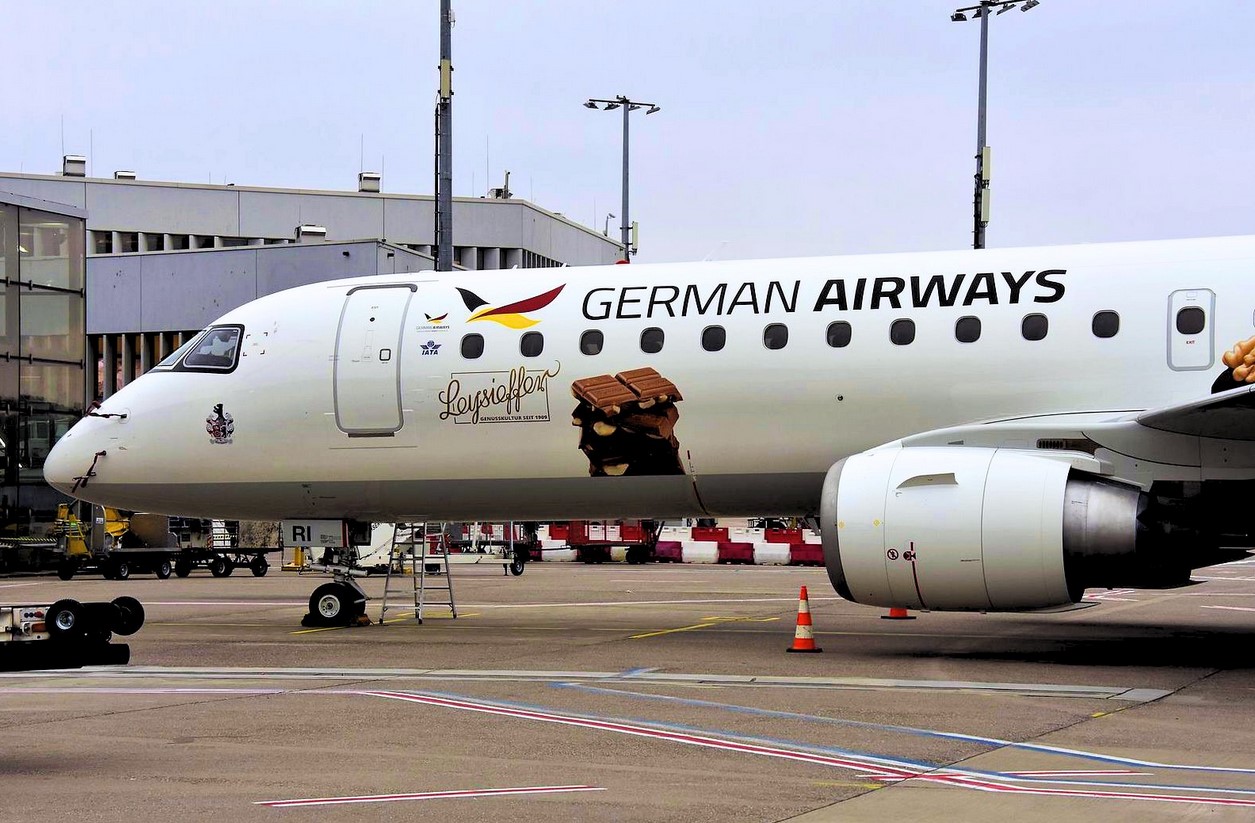 KLM huurt vijf Embraers van German Airways vanwege motorproblemen ...