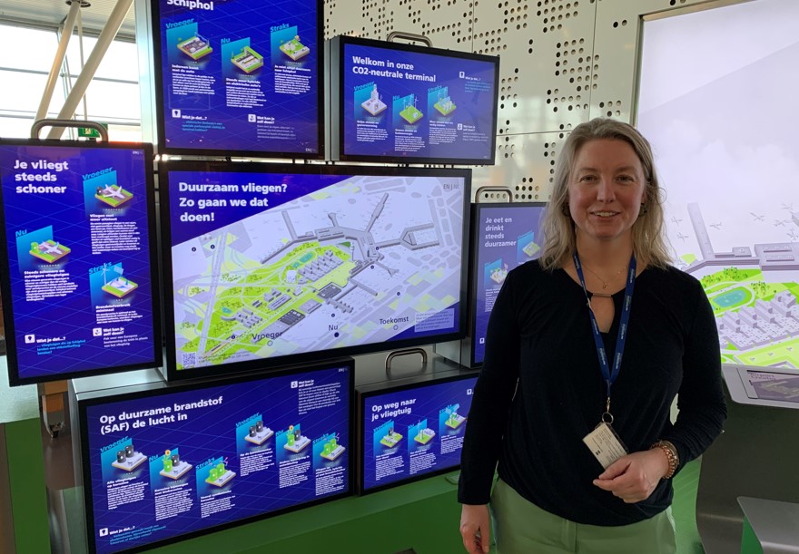 ‘Future case’ laat reiziger zien hoe Schiphol verduurzaamt | Luchtvaartnieuws