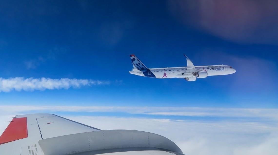 Airbus onderzoekt uitlaatgassen van pure SAF | Luchtvaartnieuws