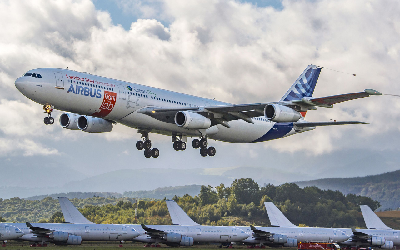 VIDEO: Airbus maakt testvlucht met A340 BLADE-demonstrator ...
