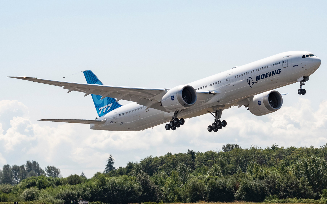 Derde prototype Boeing 777X de lucht in | Luchtvaartnieuws