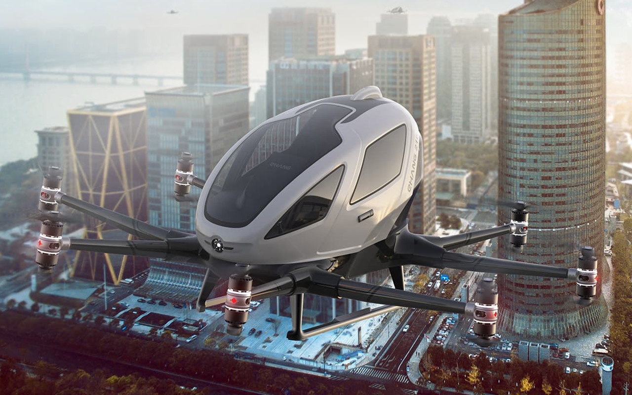 NLR demonstreert taxidrones boven Amsterdam, Rotterdam en Enschede ...